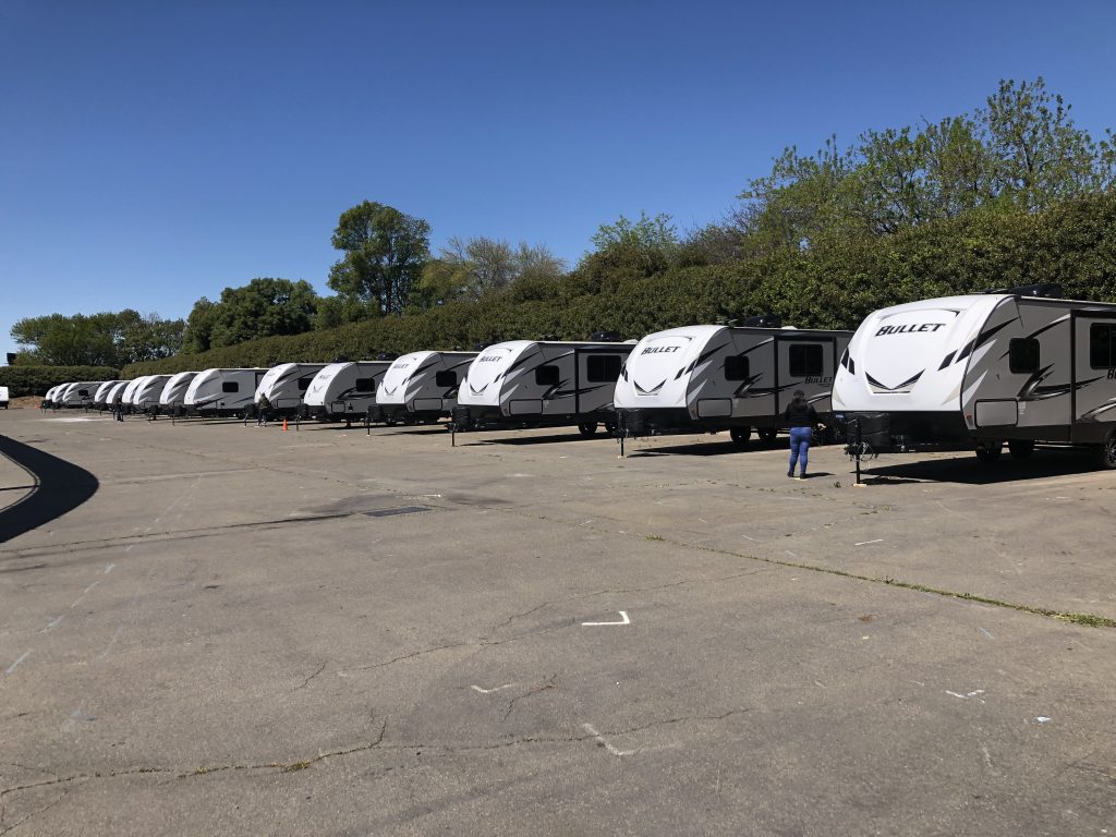 More than 650 homeless people placed in motels and trailers as part of ...